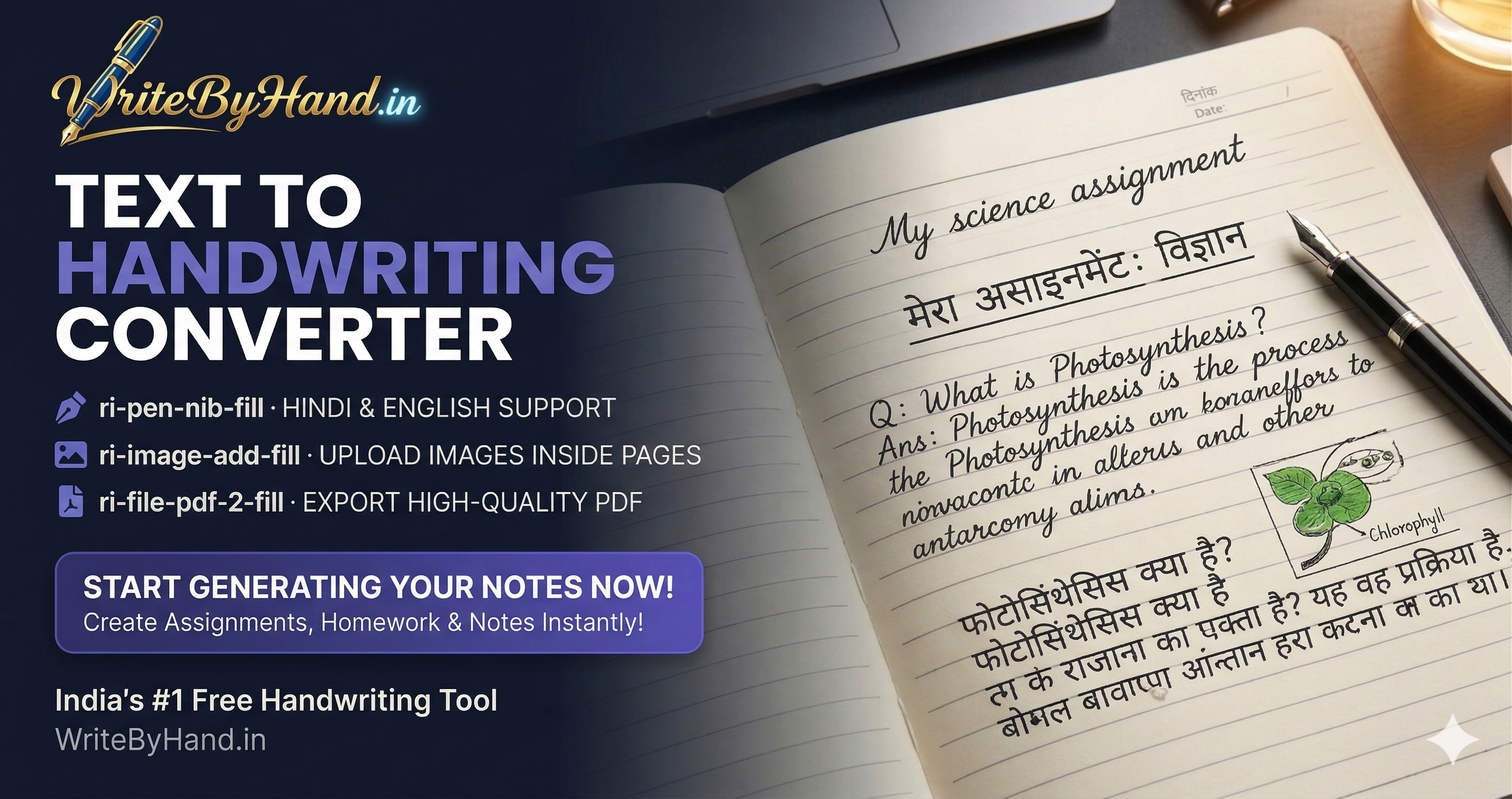 Text to Handwriting Converter – Upload Images, Generate Handwritten ...
